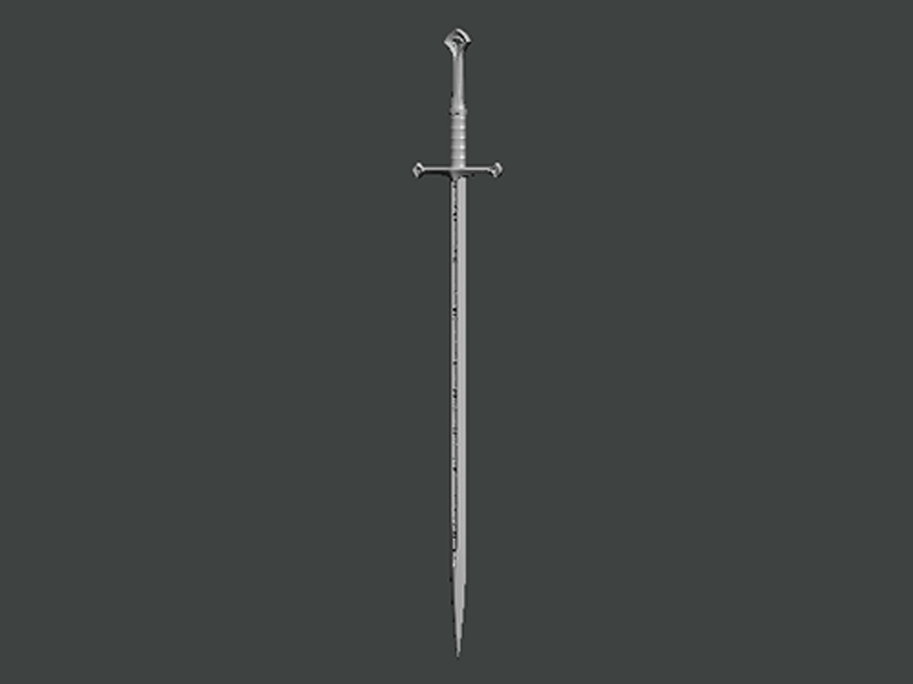 ArtStation - 3D Model-SWORD0003 | Game Assets