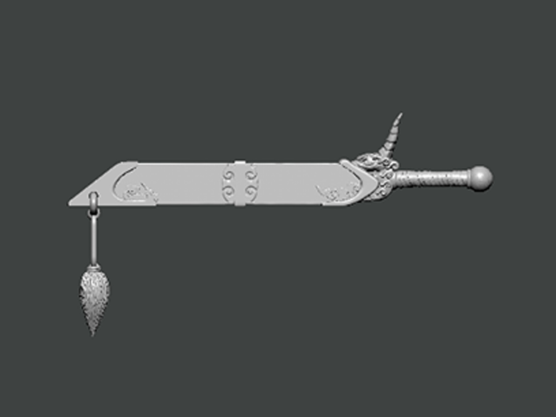 ArtStation - 3D Model-SWORD0008 | Game Assets