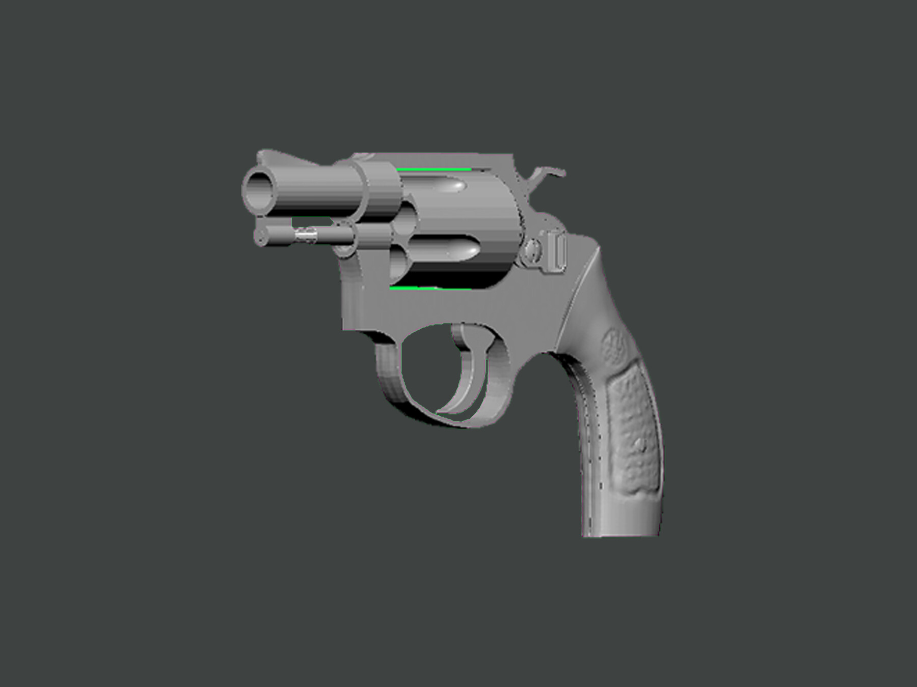 ArtStation - 3D Model-GUN0002 | Game Assets