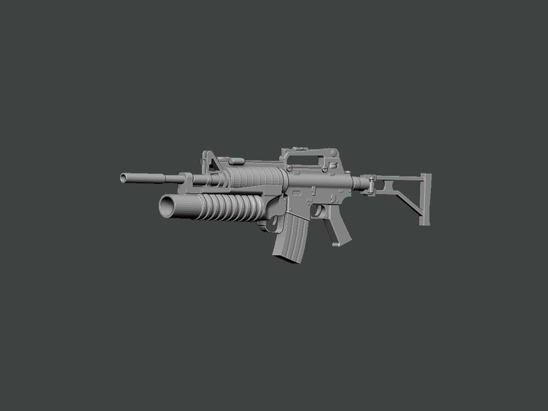 ArtStation - 3D Model-GUN0010 | Game Assets