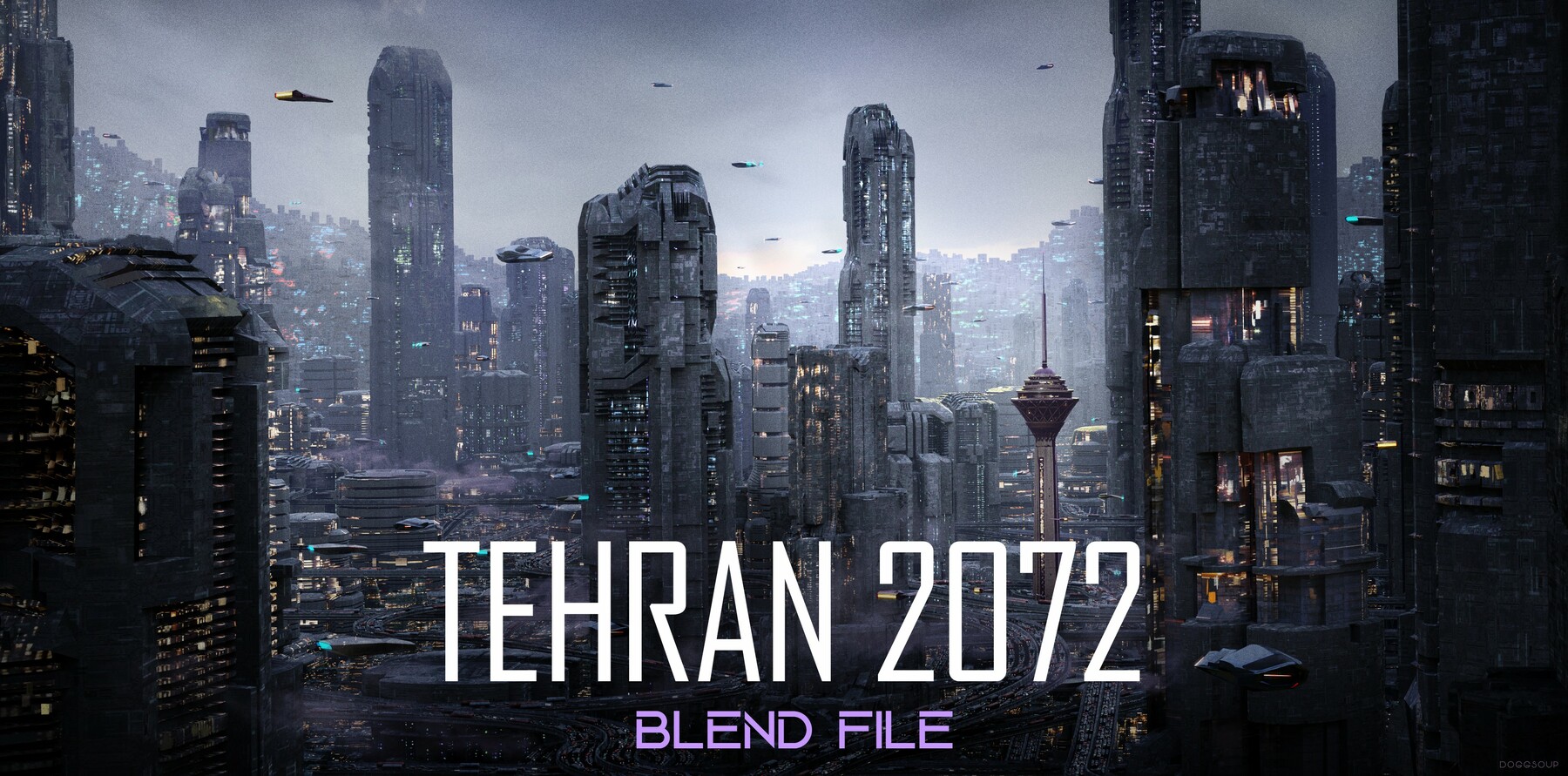 Reza Bagheri - Tehran 2072 - Blend File