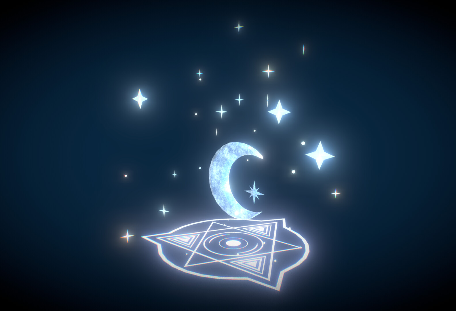 ArtStation - Magic Crystal Animated | Game Assets