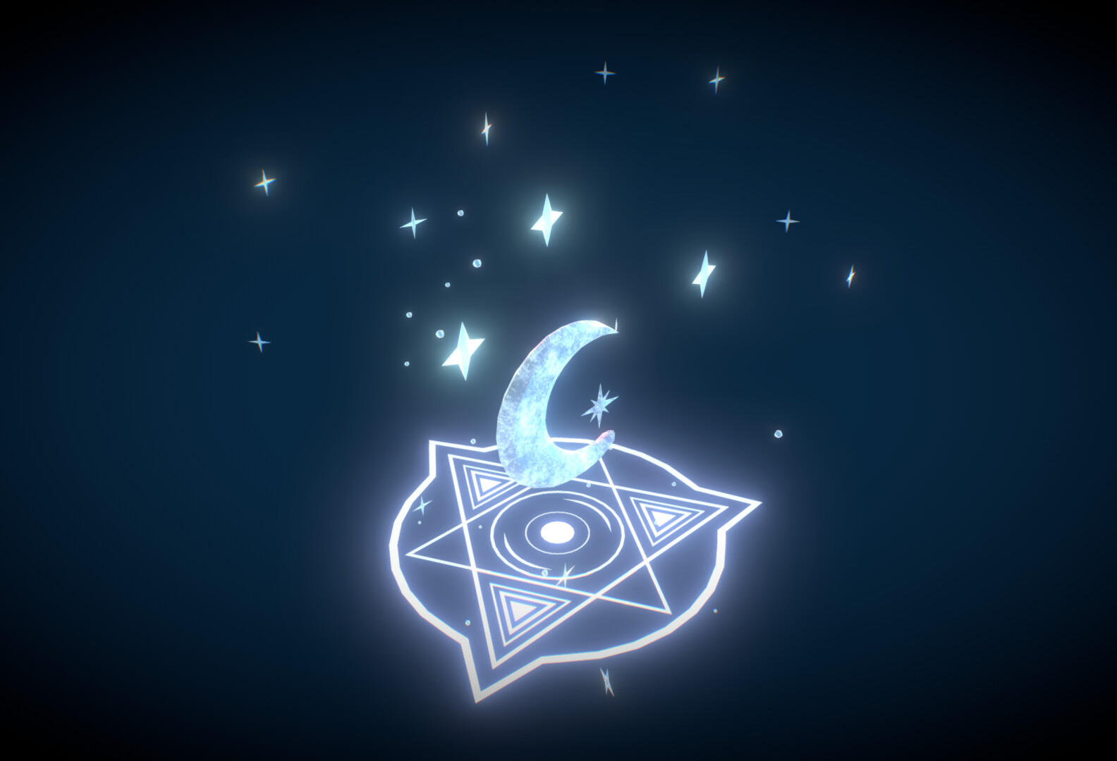 ArtStation - Magic Crystal Animated | Game Assets