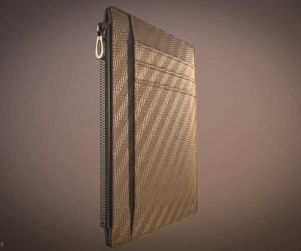 ArtStation - PBR game ready low poly 3D model of wallet | Game Assets
