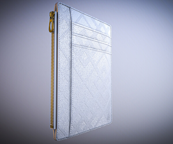 ArtStation - PBR game ready low poly 3D model of wallet | Game Assets