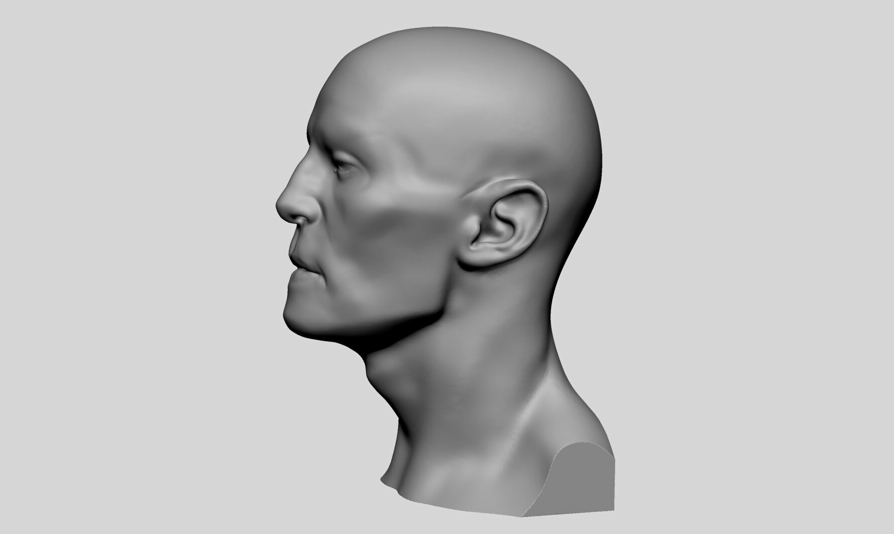ArtStation - Base Male Head 04 | Resources