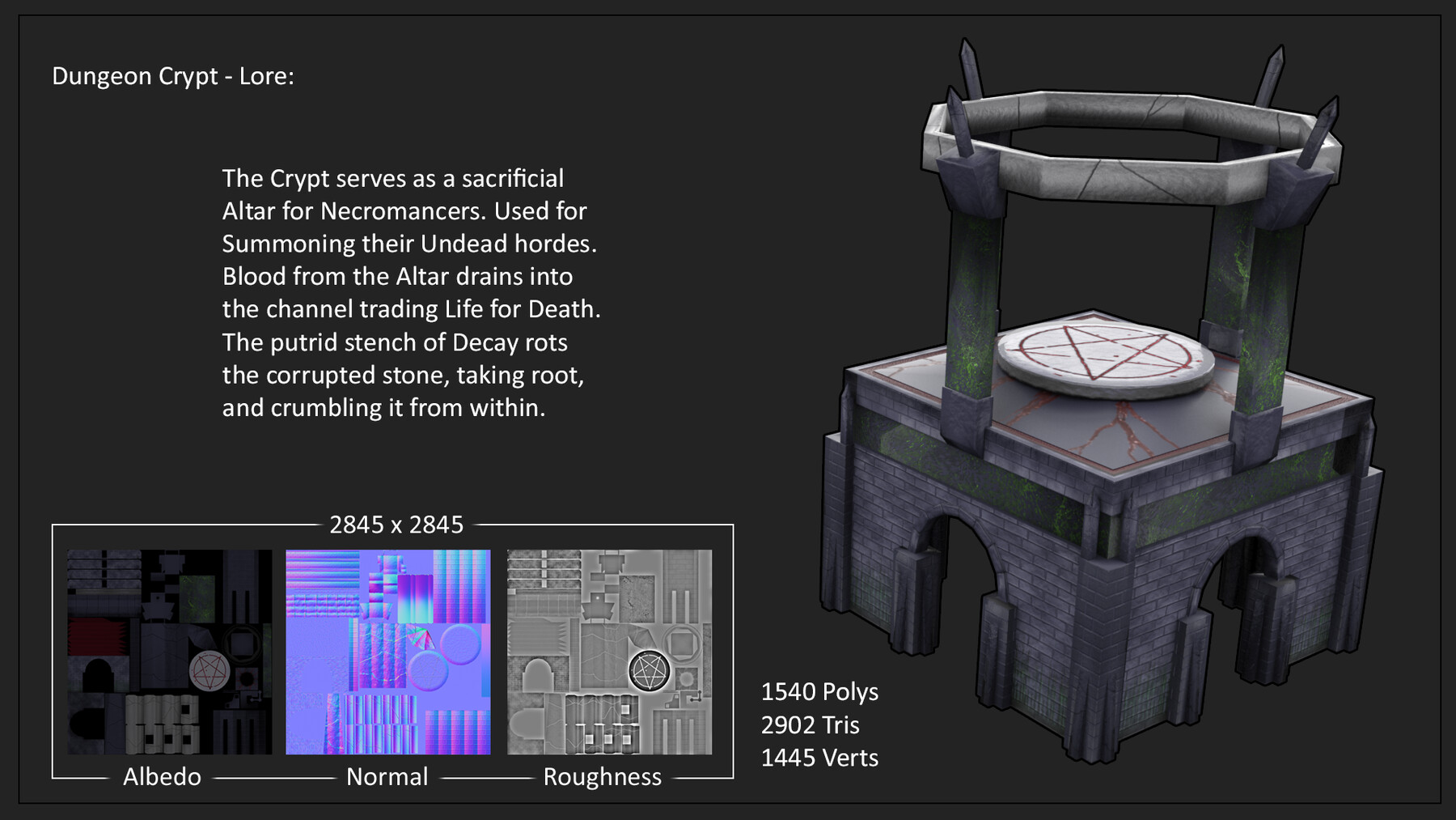 ArtStation - Crypt | Game Assets