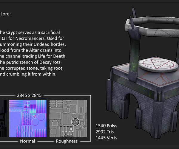 ArtStation - Crypt | Game Assets