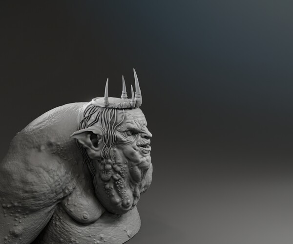 ArtStation - Barry Humphries - Goblin King - The Hobbit An unexpected ...