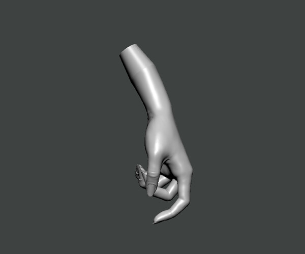 ArtStation - 3D Model-HAND0004 | Resources