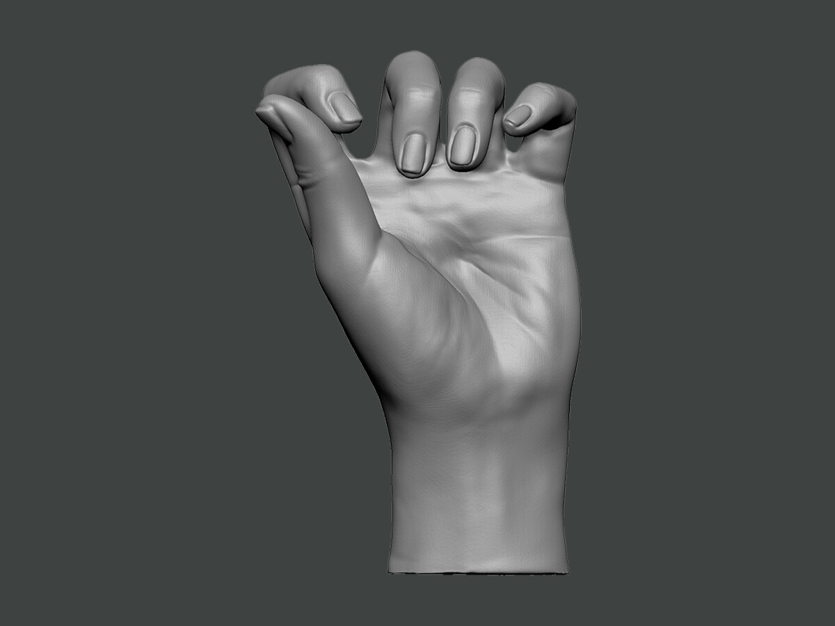 ArtStation - 3D Model-HAND0014 | Resources