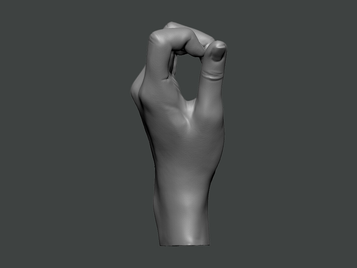 ArtStation - 3D Model-HAND0014 | Resources