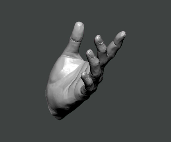 ArtStation - 3D Model-HAND0025 | Resources