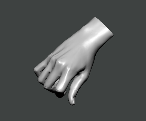 ArtStation - 3D Model-HAND0030 | Resources