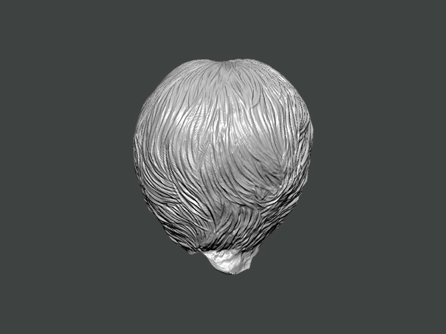 ArtStation - 3D Model-HAIR0002 | Resources