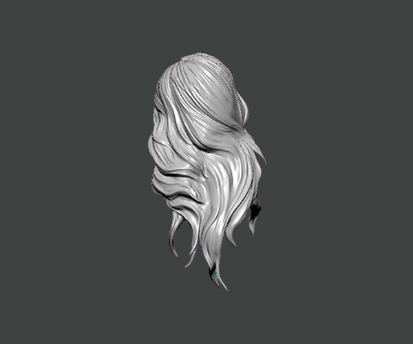 ArtStation - 3D Model-HAIR0015 | Resources