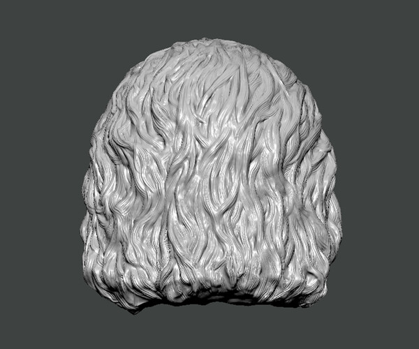 ArtStation - 3D Model-HAIR0022 | Resources