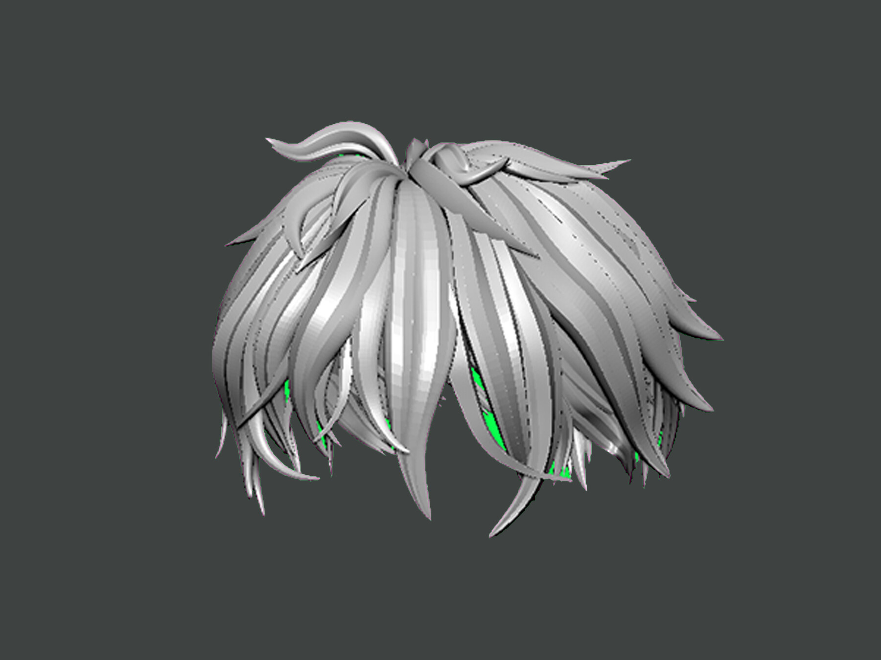 ArtStation - 3D Model-HAIR0024 | Resources