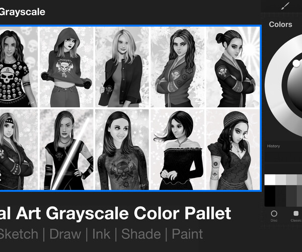 artstation-free-procreate-brushes-grayscale-swatches-pallet-brushes