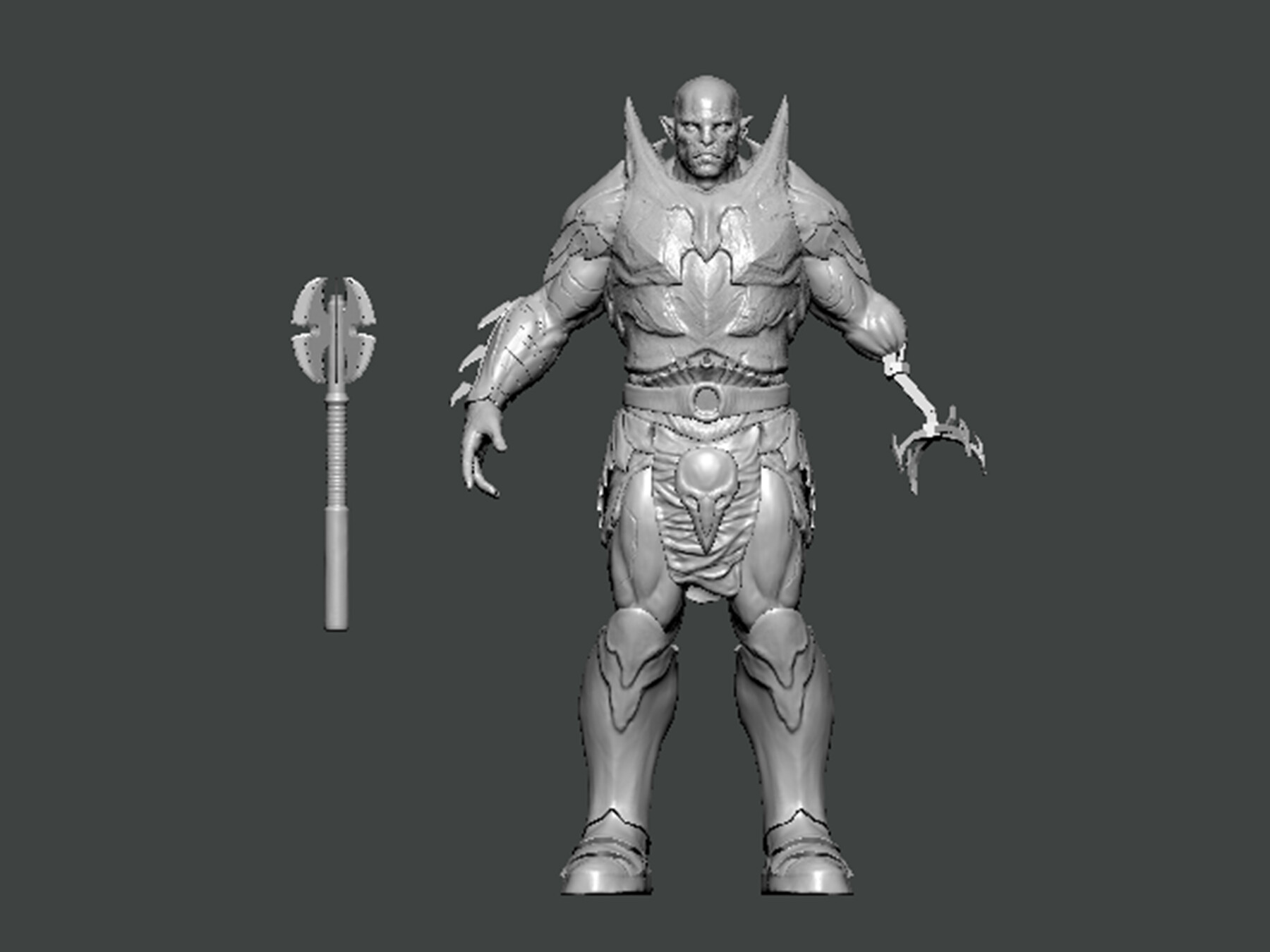 ArtStation - 3D Model-CHARACTER0005 | Game Assets
