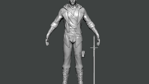 ArtStation - 3D Model-CHARACTER0006 | Game Assets