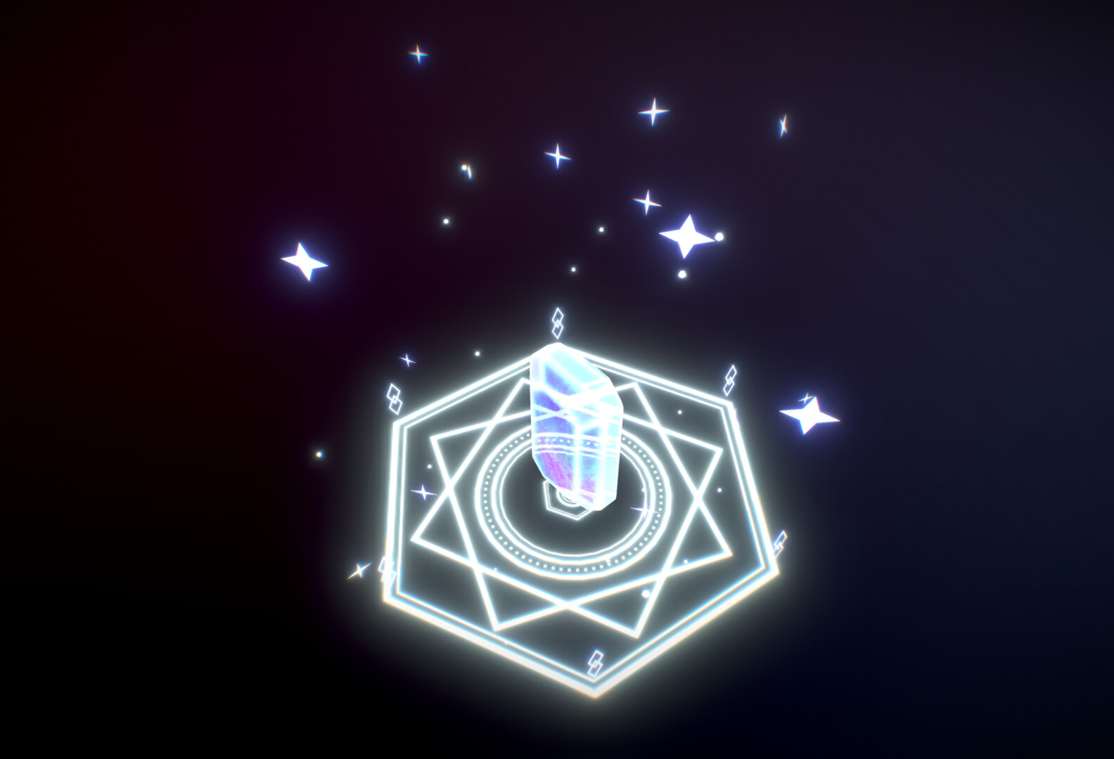 ArtStation - Magic Crystal Animated | Game Assets