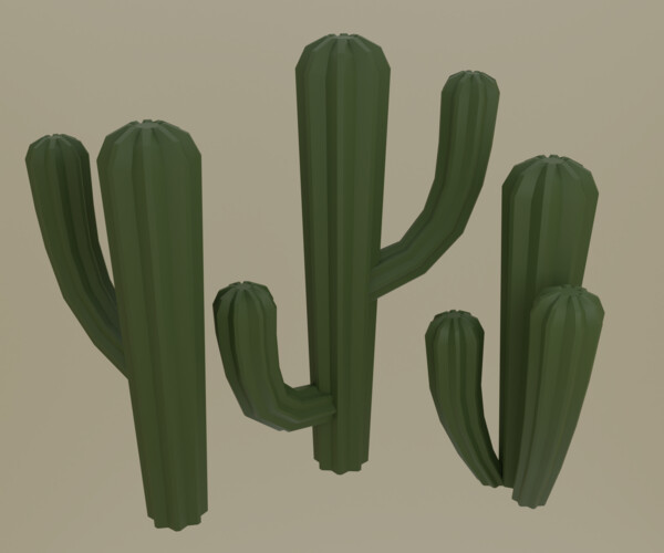 ArtStation - Cactus | Game Assets