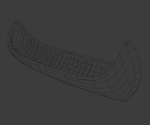 ArtStation - Canoe | Game Assets