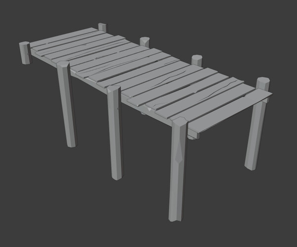 ArtStation - Bridge | Game Assets