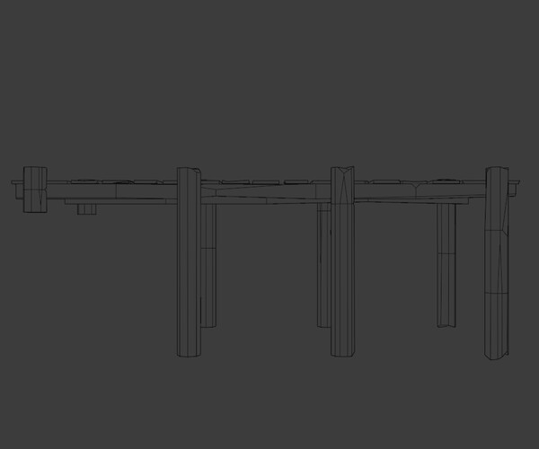 ArtStation - Bridge | Game Assets