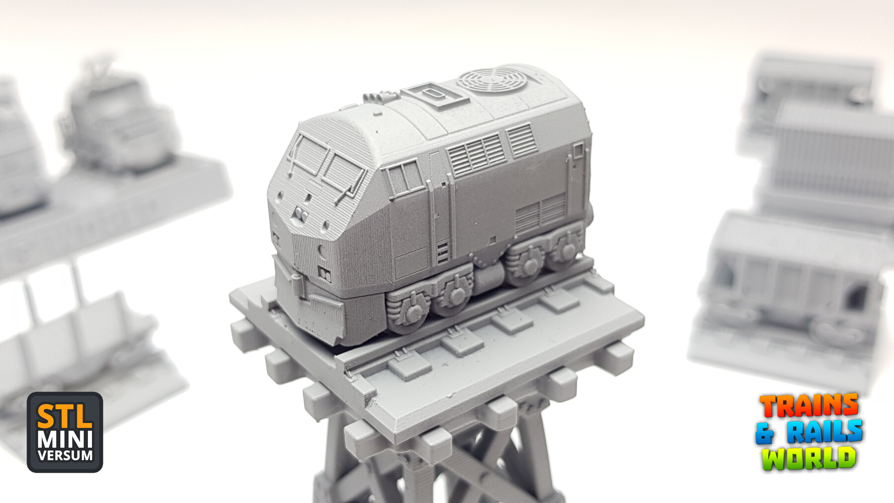 ArtStation - Genie - STL files for 3D printing - Trains & Rails World ...