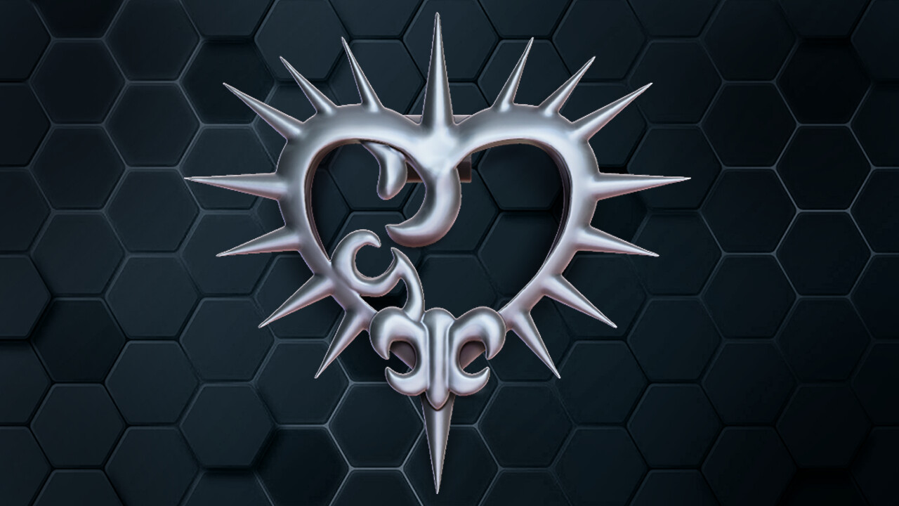 ArtStation - Heart Pendant with Spikes | Resources