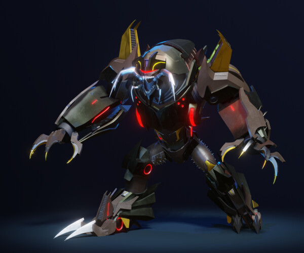 ArtStation - Insecticon Transformers Prime 3D Character Rig | Game Assets