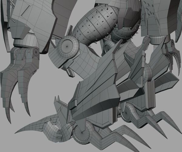 ArtStation - Insecticon Transformers Prime 3D Character Rig | Game Assets