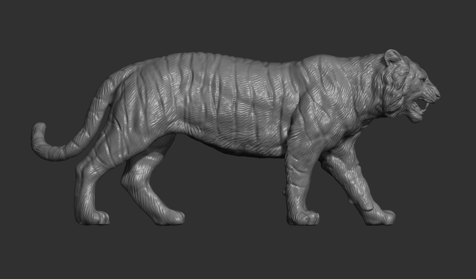 ArtStation - Tiger walking | Resources