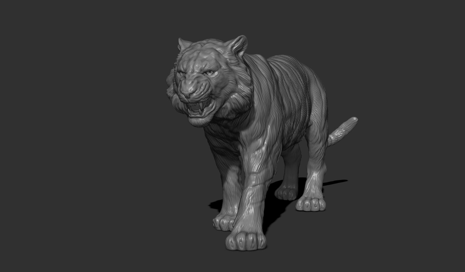 ArtStation - Tiger walking | Resources