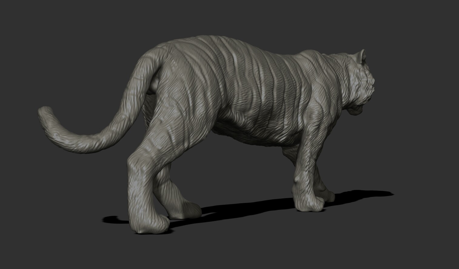 ArtStation - Tiger walking | Resources