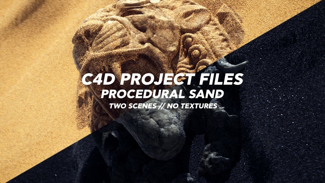 ArtStation - Procedural Sand scenes C4d/Octane | Resources