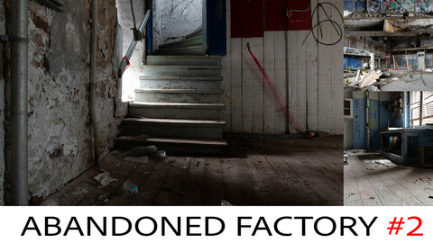 ArtStation - Abandoned factory Pack 2 | Resources
