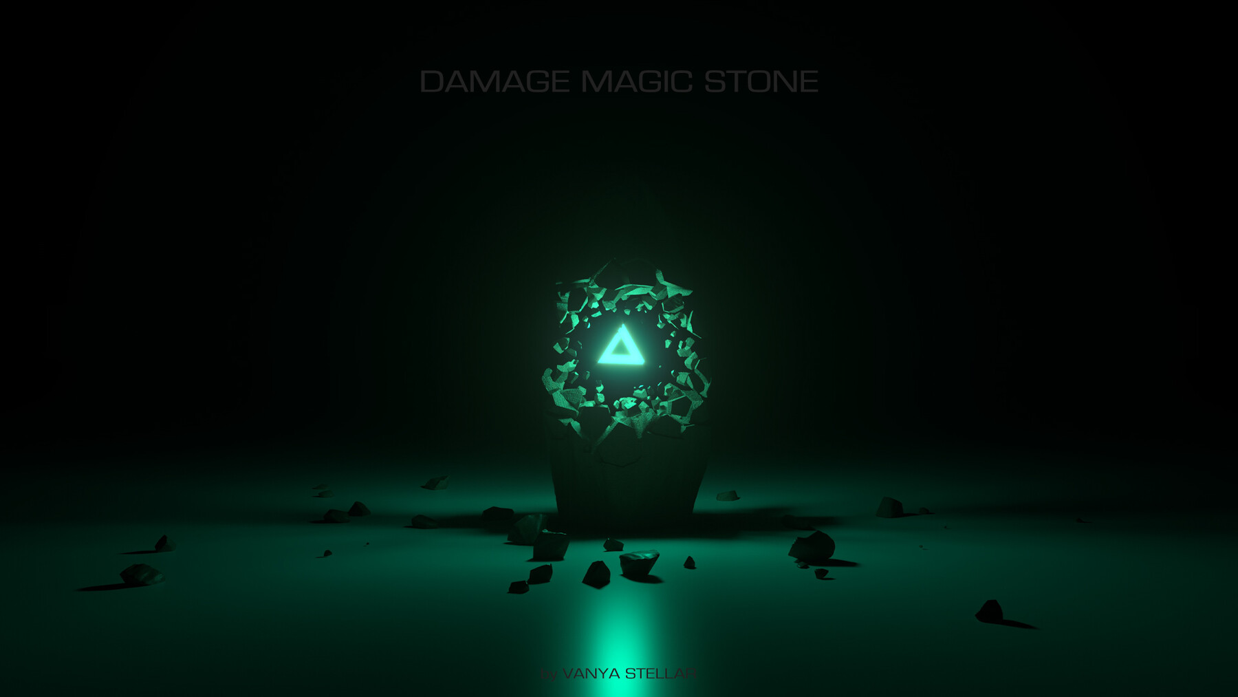 ArtStation - Damage Magic Stone | Game Assets