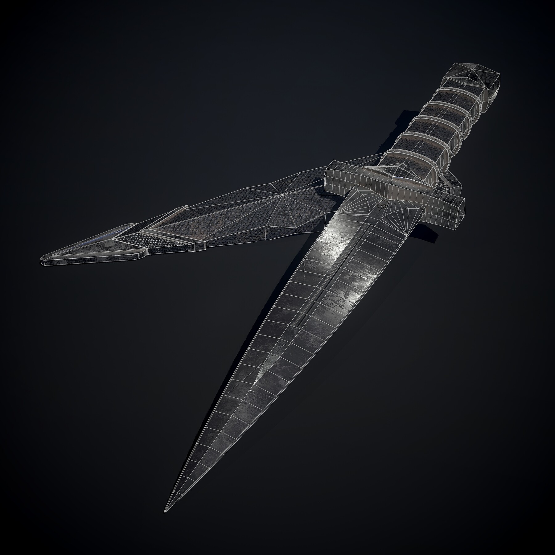 ArtStation - Dark assasin dagger | Game Assets