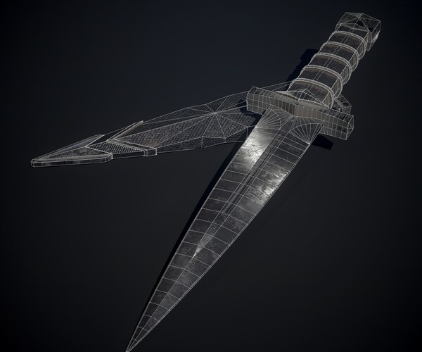ArtStation - Dark assasin dagger | Game Assets