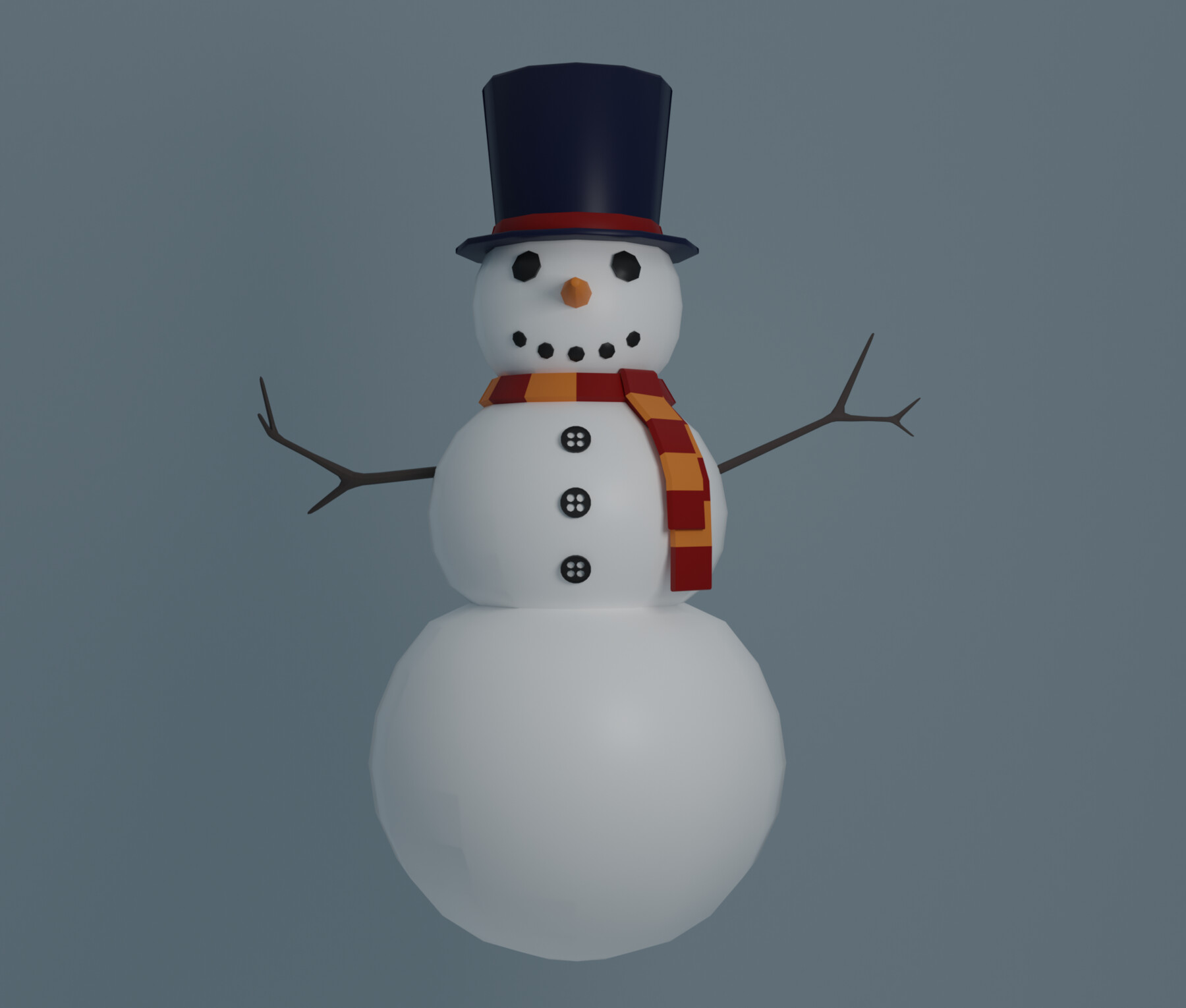 ArtStation - Snowman | Game Assets