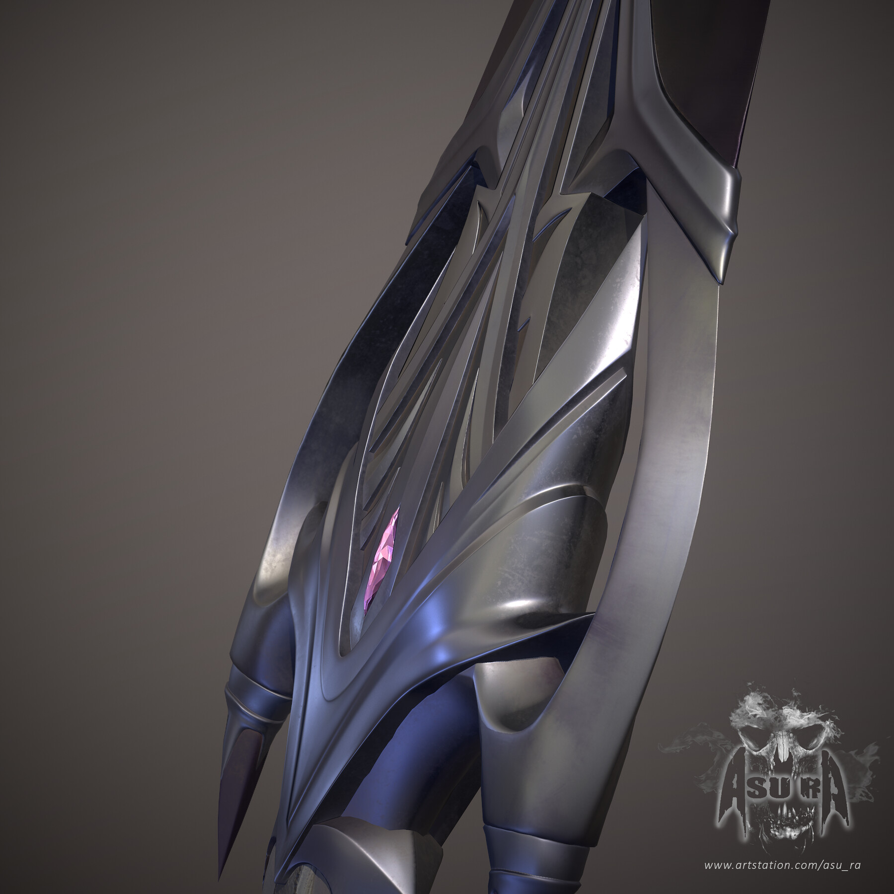 ArtStation - Hazirawn Sentient two-handed sword. | Game Assets