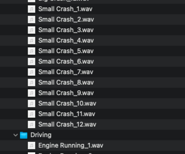 ArtStation - Car Sound Effects | Game Assets