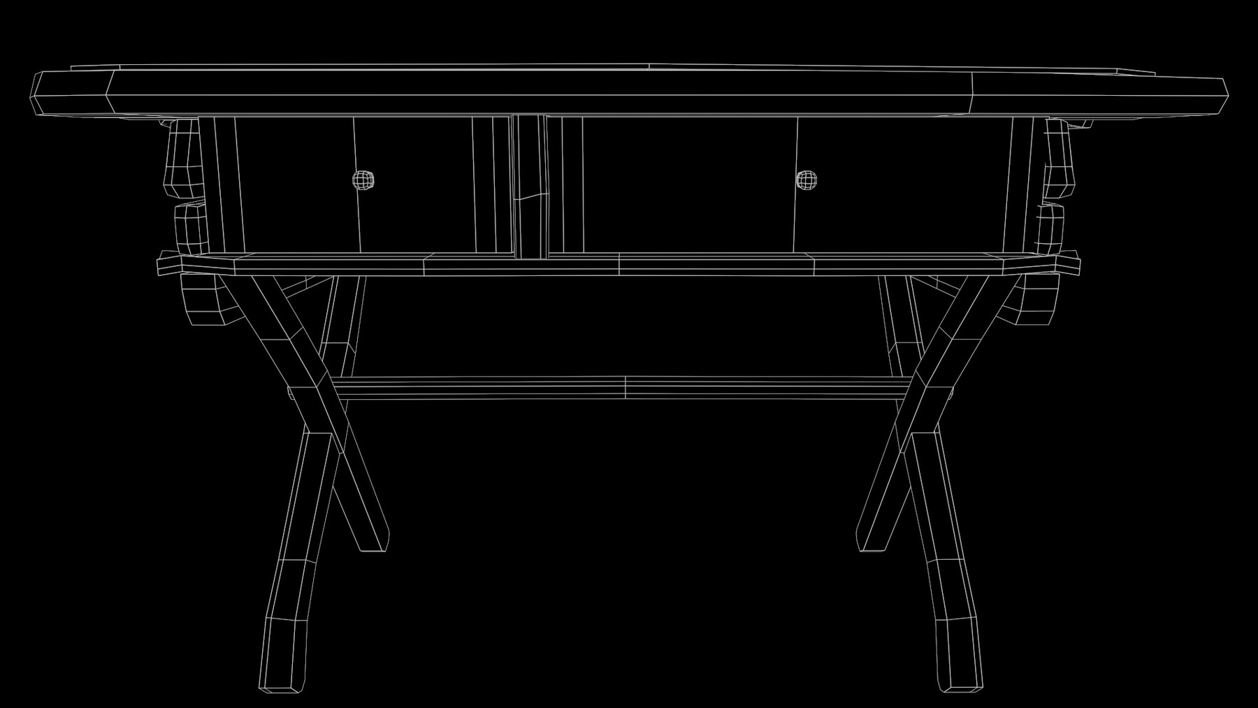 ArtStation - Wooden table for game engine | Game Assets