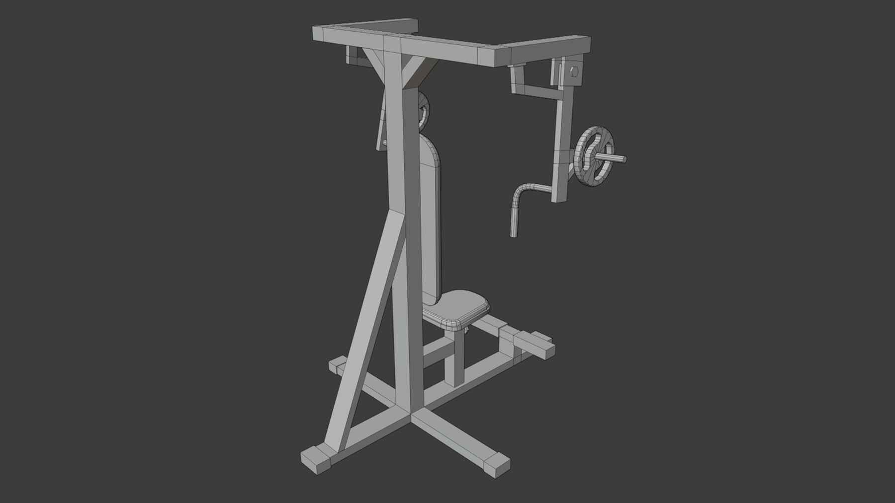 ArtStation - Chest Press Machine | Game Assets