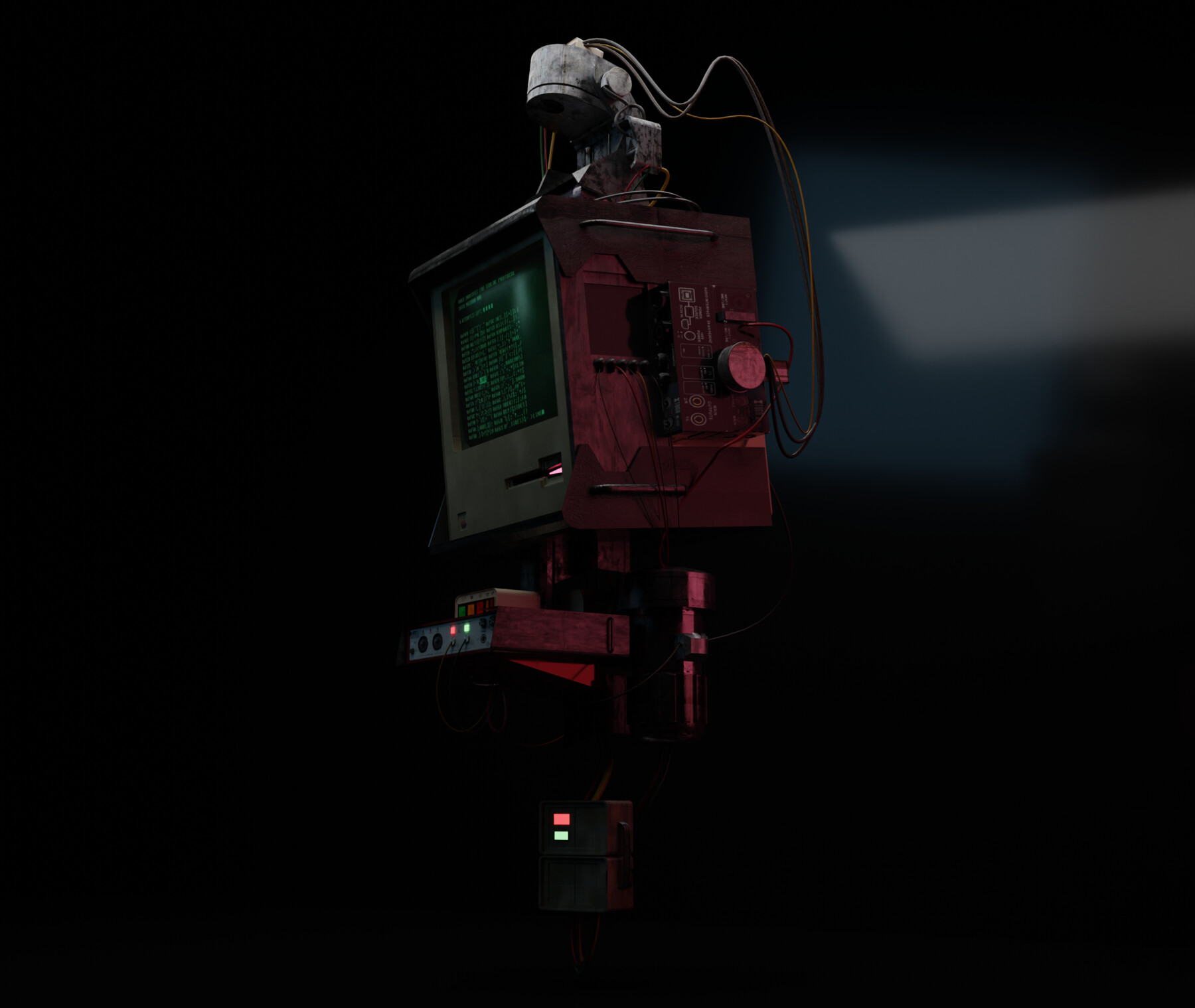 ArtStation - Scifi Retro Computer Asset | Game Assets