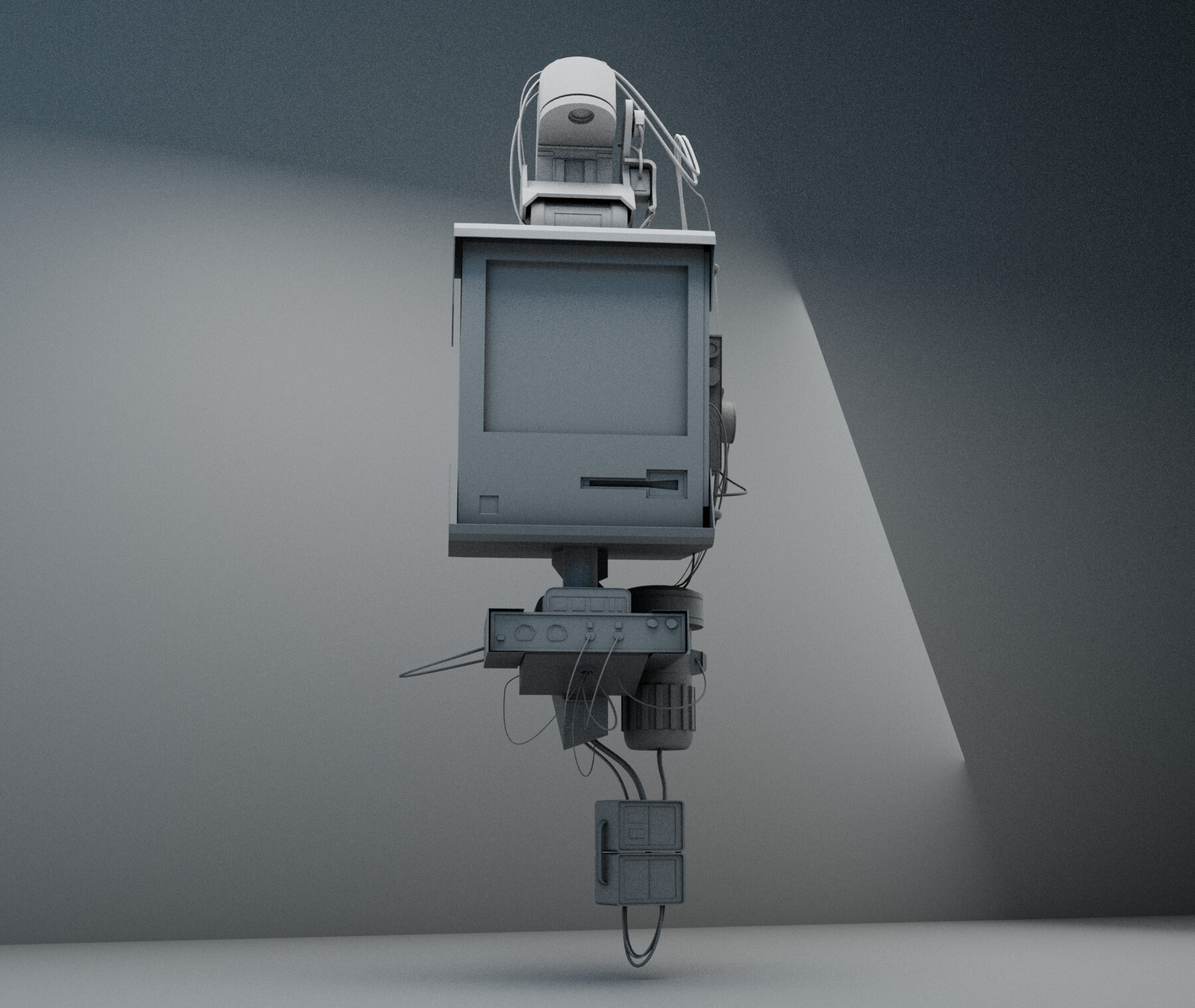 ArtStation - Scifi Retro Computer Asset | Game Assets