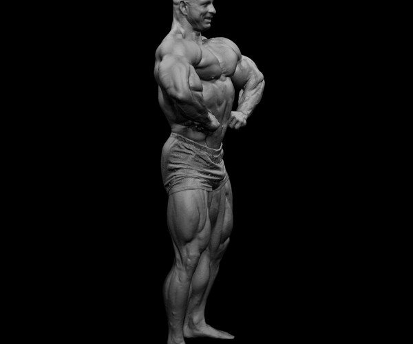ArtStation - 3D scan real extreme muscleanatomy Man08 pose 05 | Resources